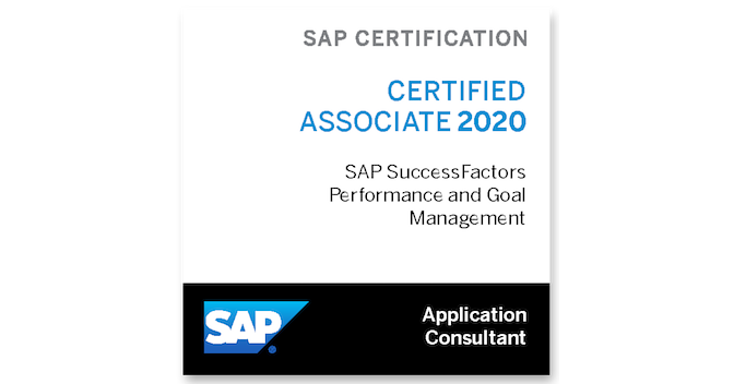 SAP Certified Application Associate - SAP SuccessFactors Performance ...