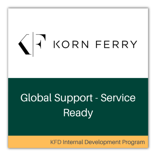 Global Support (Service Ready) - KFD Internal Development - Credly