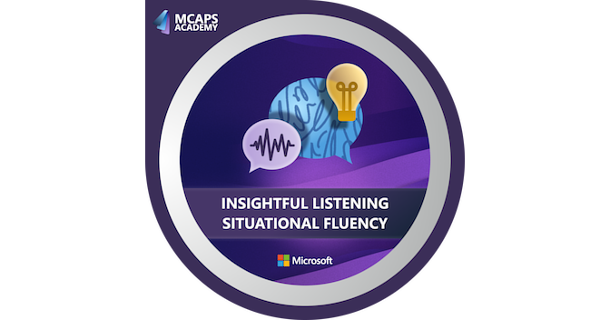 Insightful Listening and Situational Fluency Badge - Credly