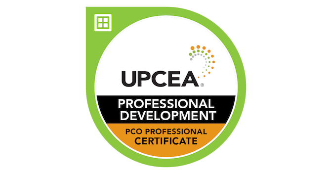 PCO Professional Certificate - Credly