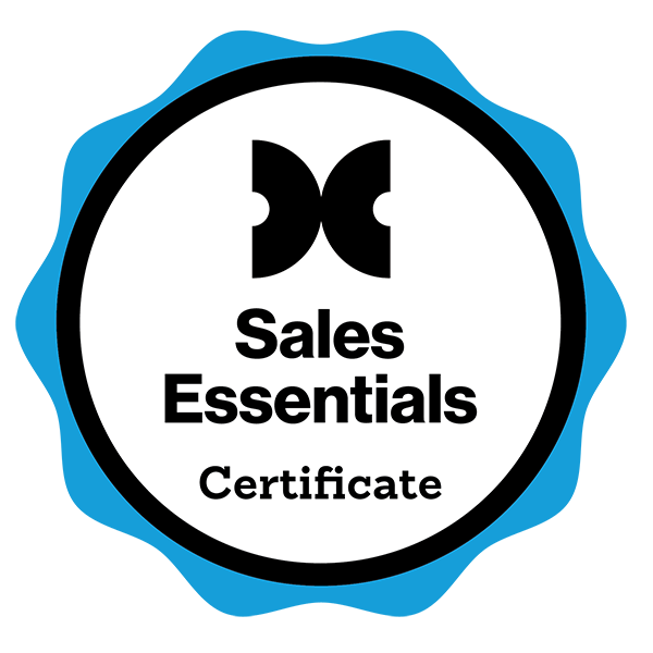 Sales Essentials Certificate - Credly