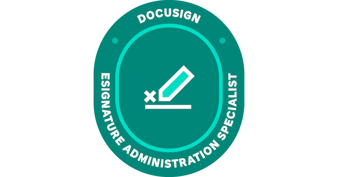Docusign eSignature Administration Specialist - Credly