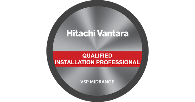 Hitachi Qualified Professional - VSP Midrange Family Installation - Credly