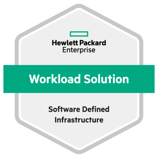 HPE Workload Solution Software Defined Infrastructure - Credly
