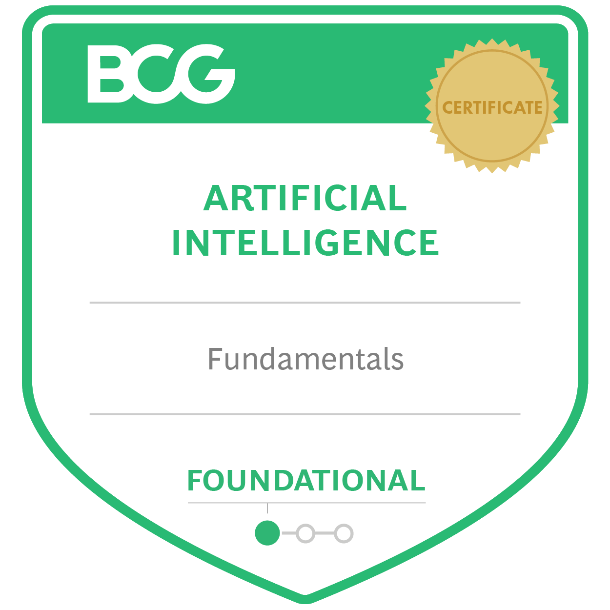 Artificial Intelligence: Fundamentals - Credly