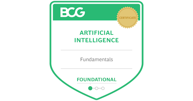 Artificial Intelligence: Fundamentals - Credly