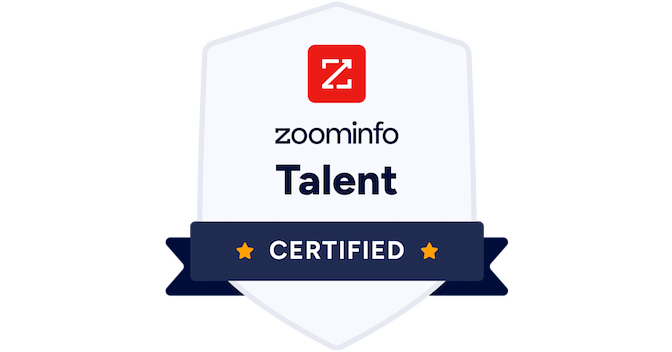 ZoomInfo Talent Certification - Credly