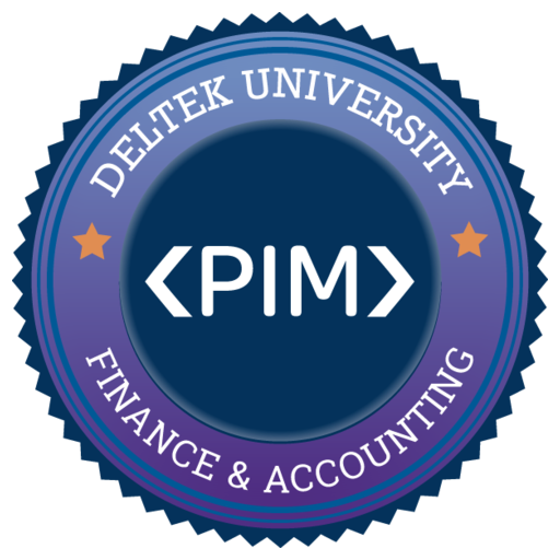 Deltek PIM Finance & Accounting Certification - Credly