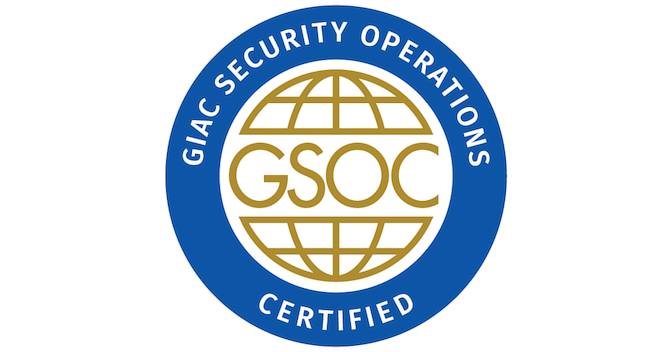 GIAC Security Operations Certified (GSOC) - Credly