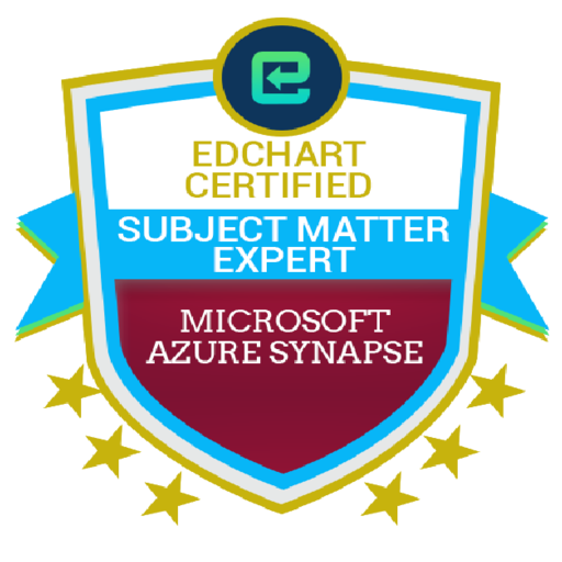 Edchart Certified Microsoft Azure Synapse Subject Matter Expert - Credly