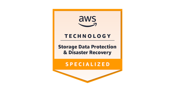 AWS Learning: Data Protection & Disaster Recovery - Credly