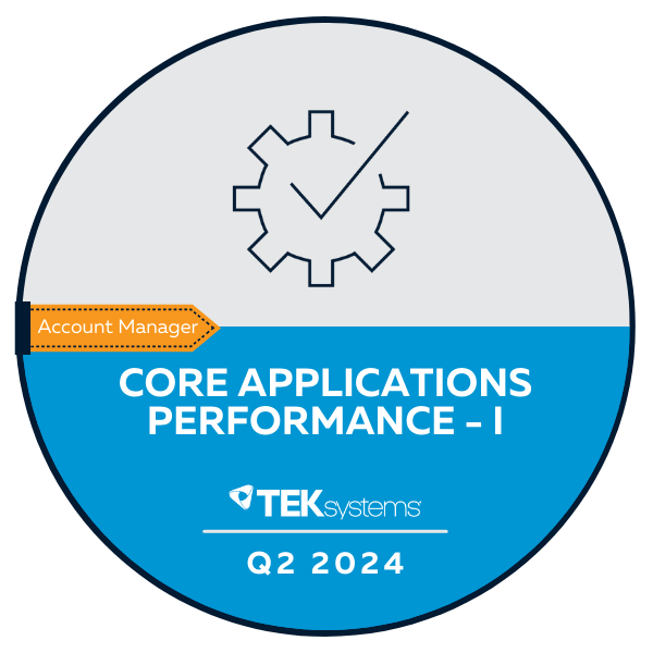 Sales Core Applications Performance - I Q2 2024 - Credly