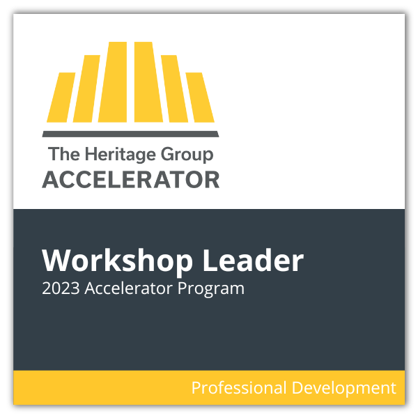 Workshop Leader | 2023 Accelerator Program - Credly