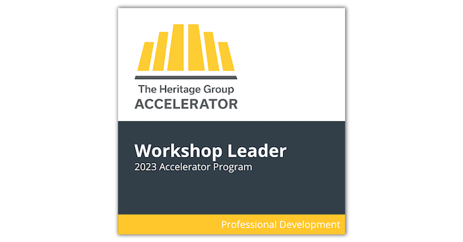 Workshop Leader | 2023 Accelerator Program - Credly