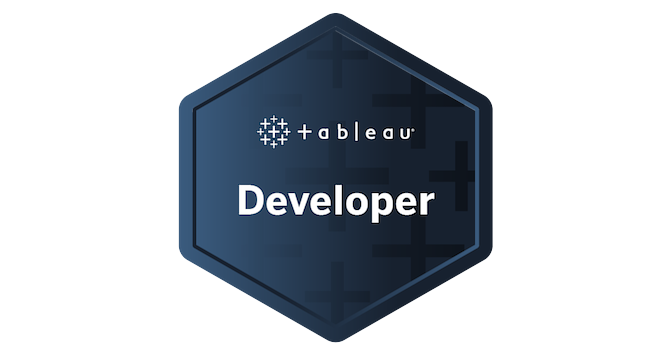 Tableau Developer - Credly