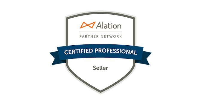 Alation Certified Seller - Credly