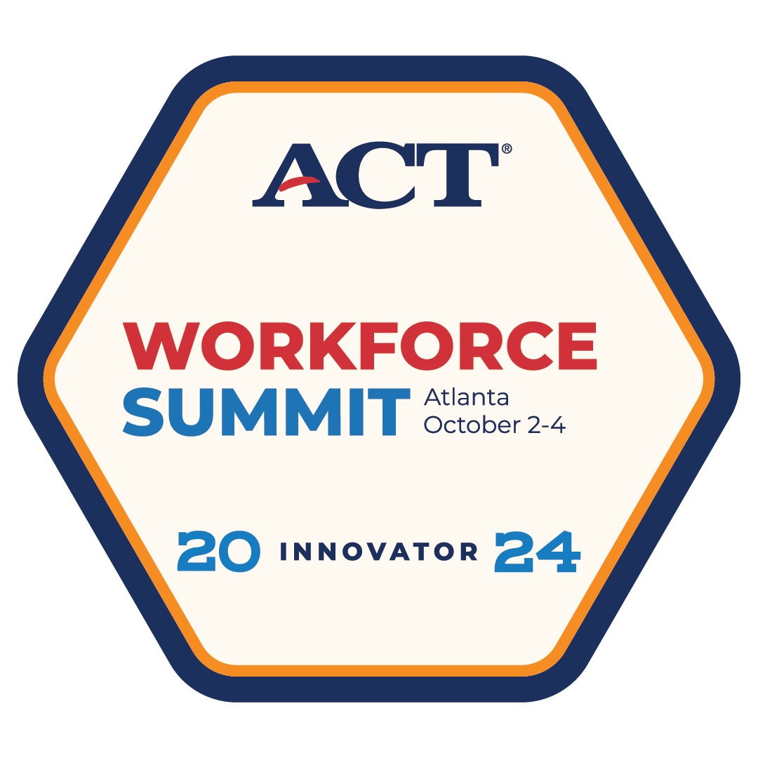 2024 ACT Workforce Summit Innovator Badge - Credly