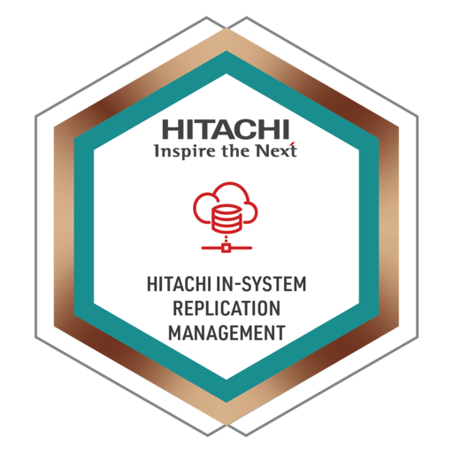 Hitachi In-System Replication Management - Credly