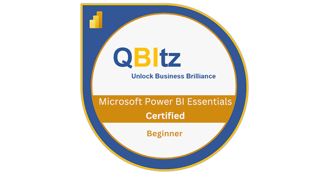 Power BI Essentials (for Beginners) - Credly