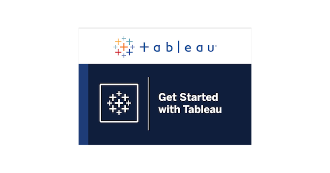 Get Started with Tableau - Credly