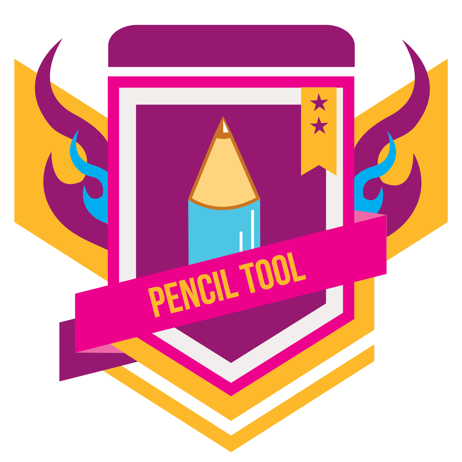 Pencil Tool: Level 2 Badge - Credly