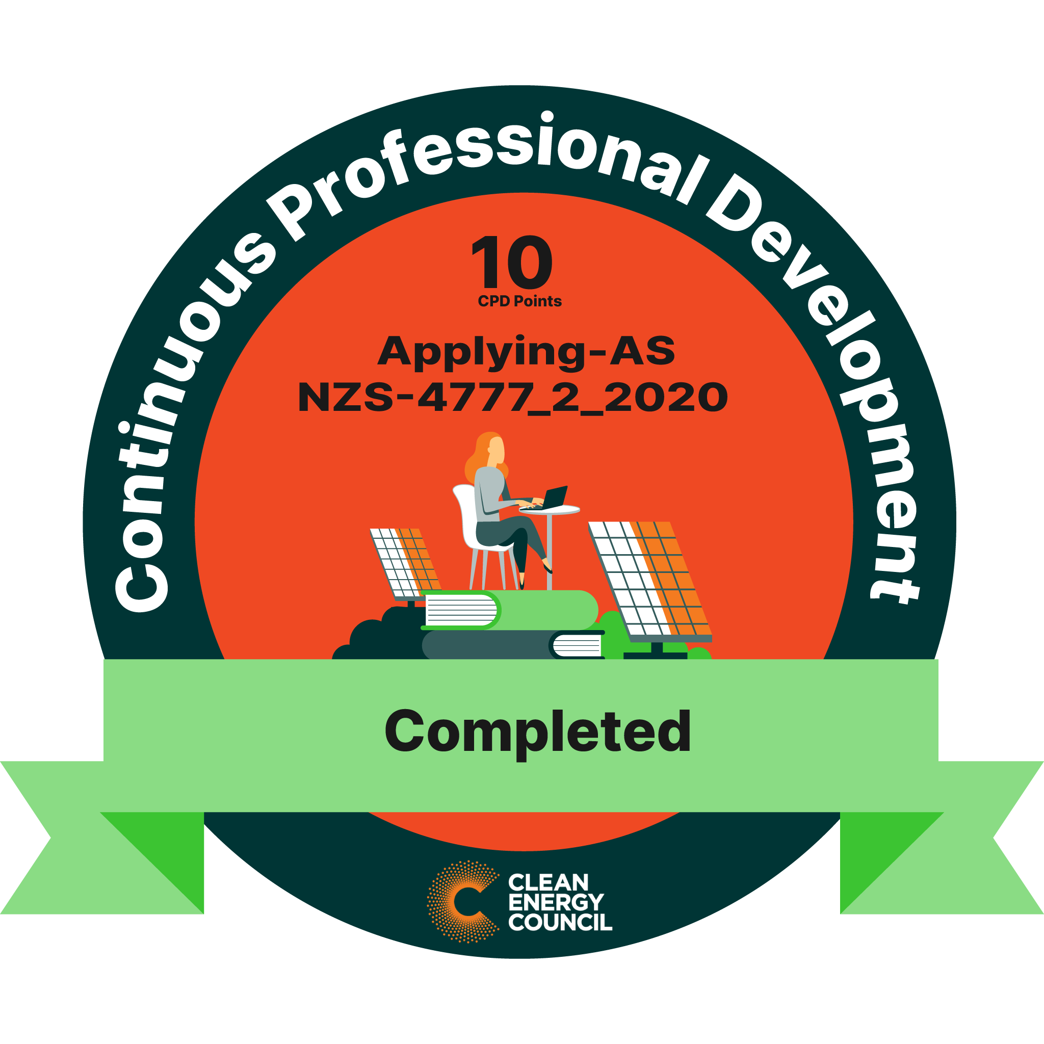 Applying AS/NZS 4777.2:2020 - Credly