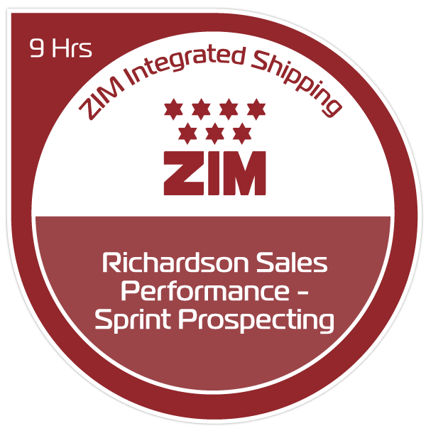Richardson Sales Performance - Sprint Prospecting - Credly