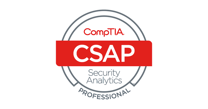 CompTIA Security Analytics Professional – CSAP Stackable Certification - Credly