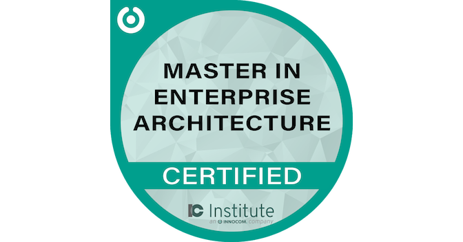 Master in Enterprise Architecture - Certified - Credly