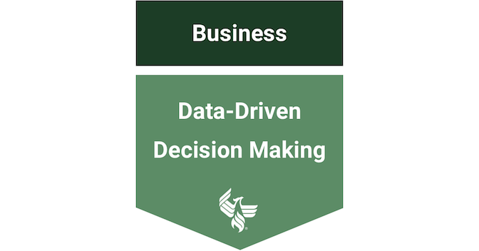 Data-Driven Decision Making - Credly