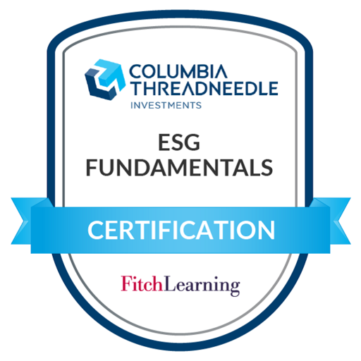 Columbia Threadneedle - ESG Foundations Certificate - Credly