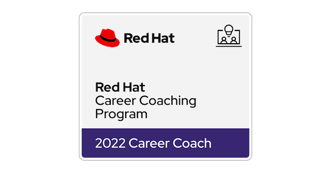 2022 Red Hat Career Coaching Program - Credly