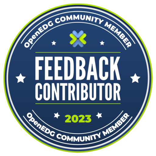 OpenEDG Feedback Contributor 2023 - Credly