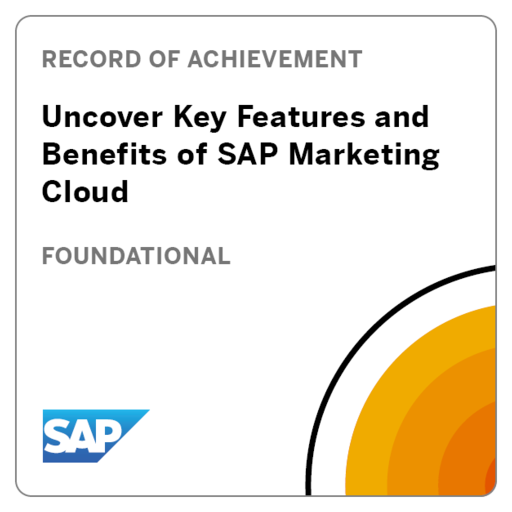 Uncover Key Features and Benefits of SAP Marketing Cloud - Record of ... Uncover Key Features and Benefits of SAP Marketing Cloud - Record of ...