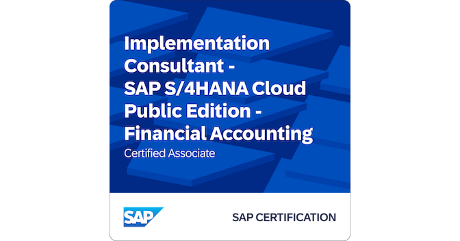SAP Certified Associate - Implementation Consultant - SAP S/4HANA Cloud ...