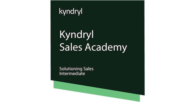 Kyndryl Sales Academy - Credly