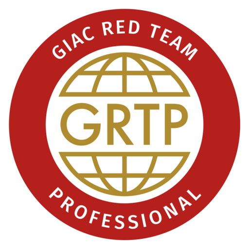 GIAC Red Team Professional (GRTP) - Credly