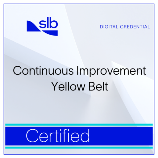 Continuous Improvement (CI) Yellow Belt - Certified - Credly