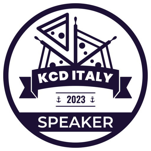 KCD Italy 2023 - Speaker - Credly
