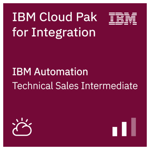 Cloud Pak for Integration Technical Sales Intermediate - Credly