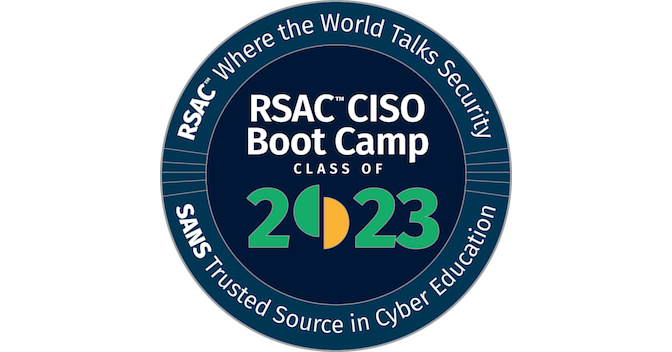 2023 RSAC | SANS CISO Boot Camp - Credly