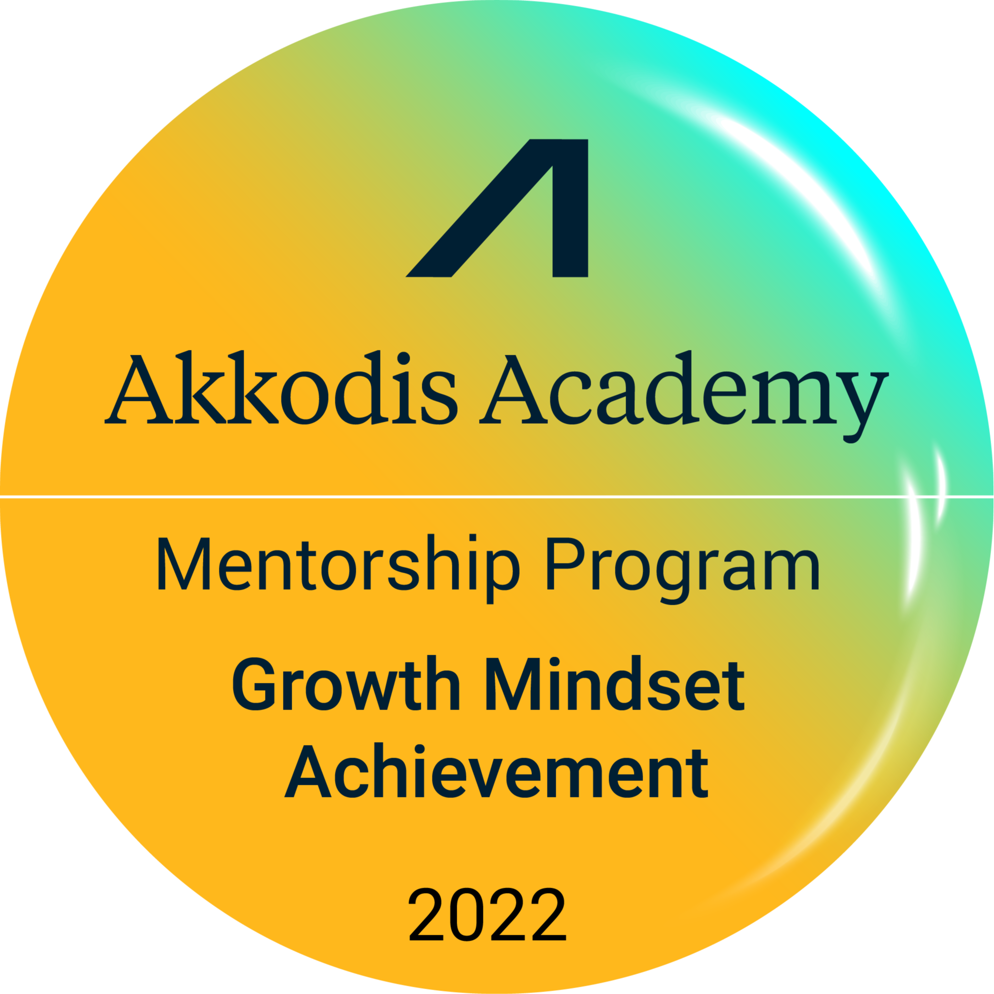 2022 Mentorship - Growth Mindset Achievement - Credly