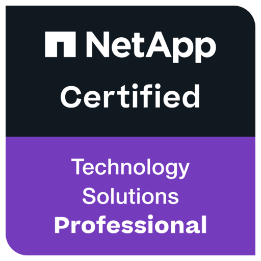 NetApp Certified Technology Solutions Professional - Credly