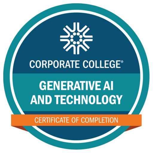 Generative AI and Technology - Credly