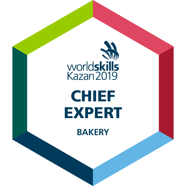 WorldSkills Kazan 2019 - Chief Expert - Bakery - Credly