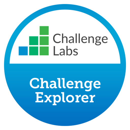 Challenge Explorer (1 hands-on lab completed) - Credly