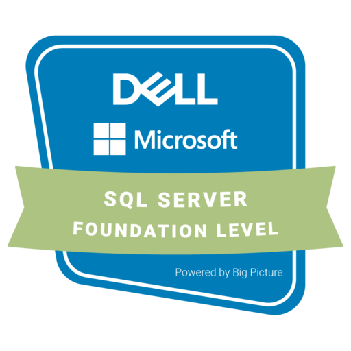 SQL-F SQL Server Foundation Level - Credly