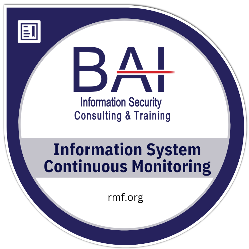 Information Security Continuous Monitoring - Credly Information Security Continuous Monitoring - Credly
