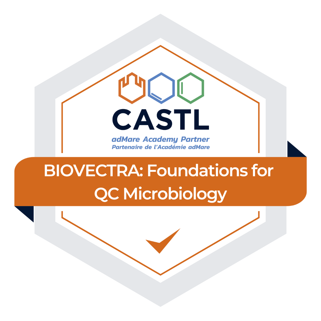 BIOVECTRA: Foundations for QC Microbiology - Credly