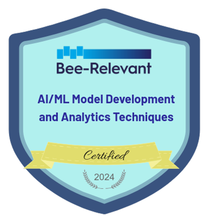 AI/ML Model Development and Analytics Techniques - Credly
